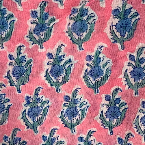 Pink Floral Batik – Sparrow Lane Event Rentals