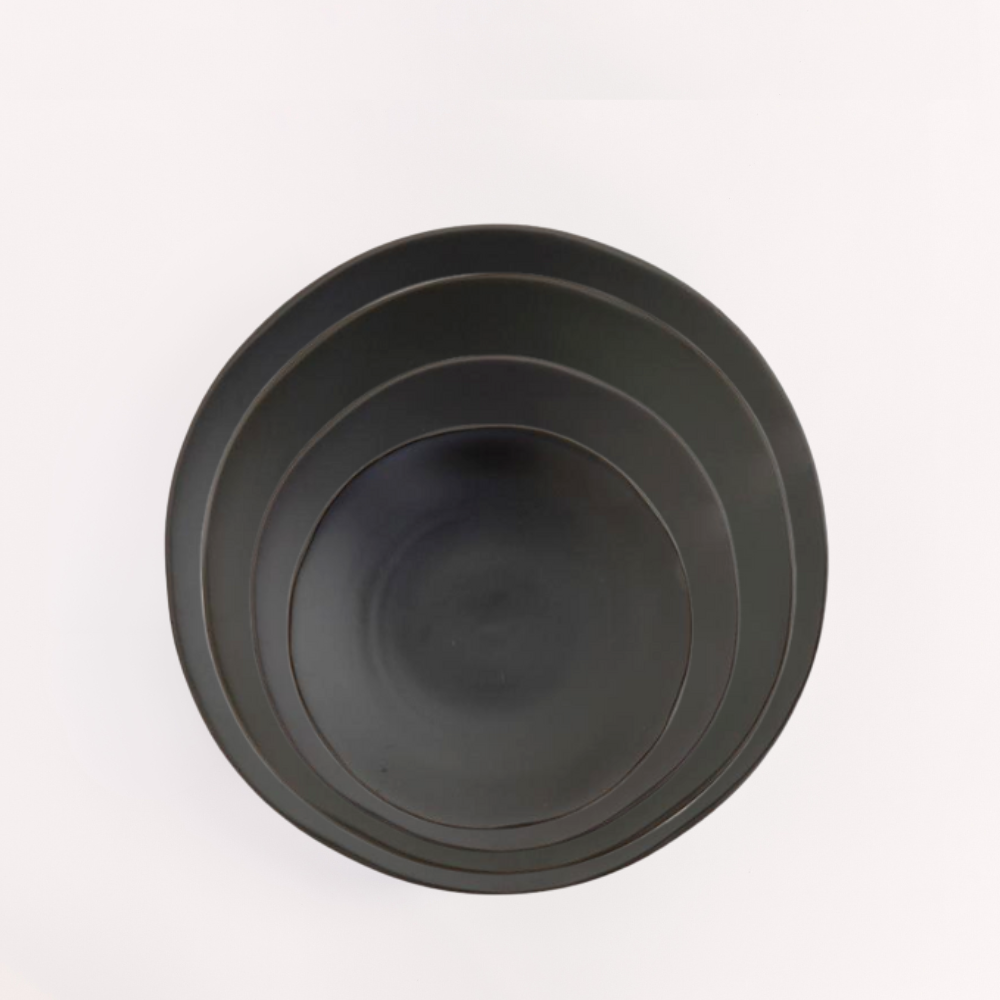 Black Heirloom Dinnerware Event Rental – Sparrow Lane Event Rentals