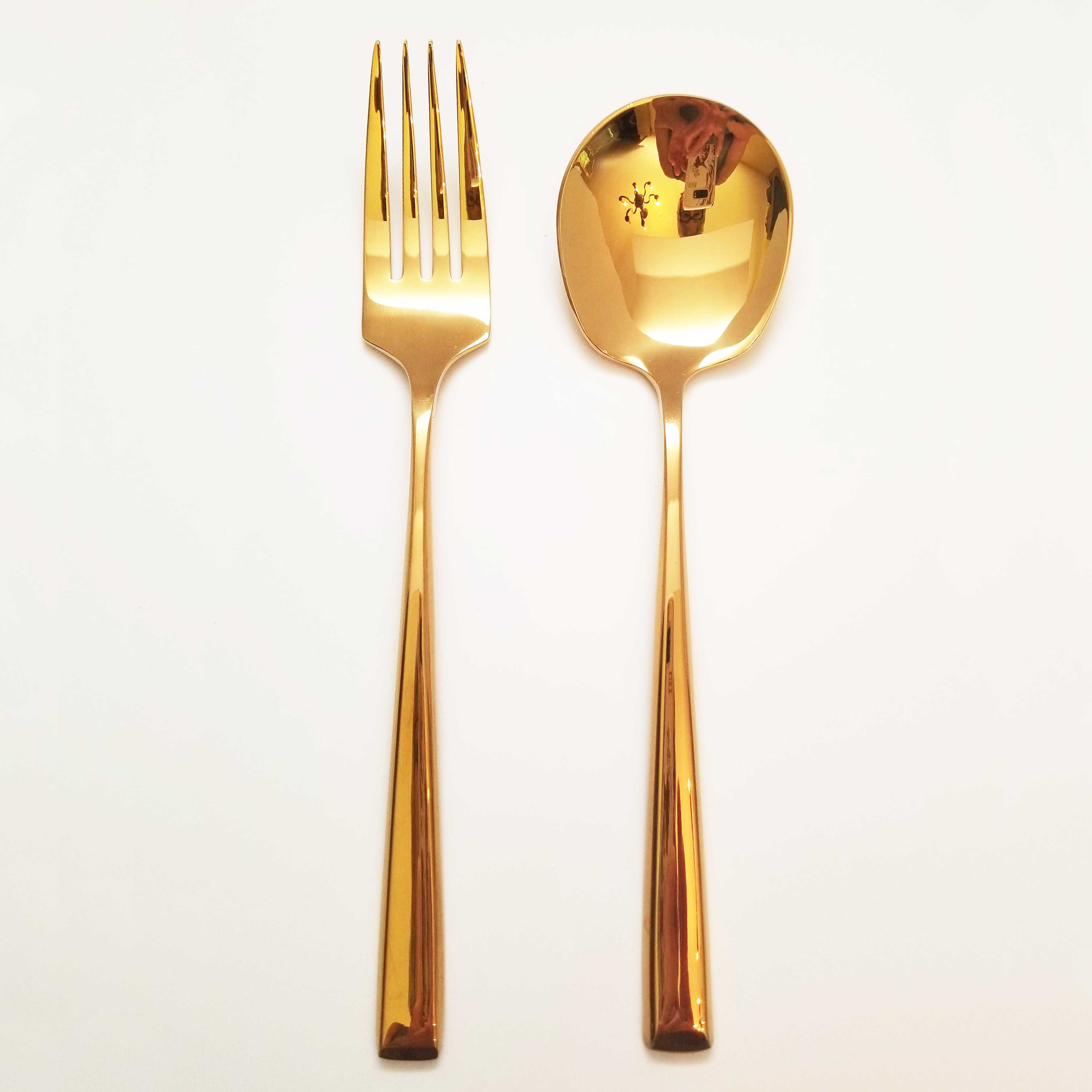 Forged Gold Flatware – Sparrow Lane Event Rentals